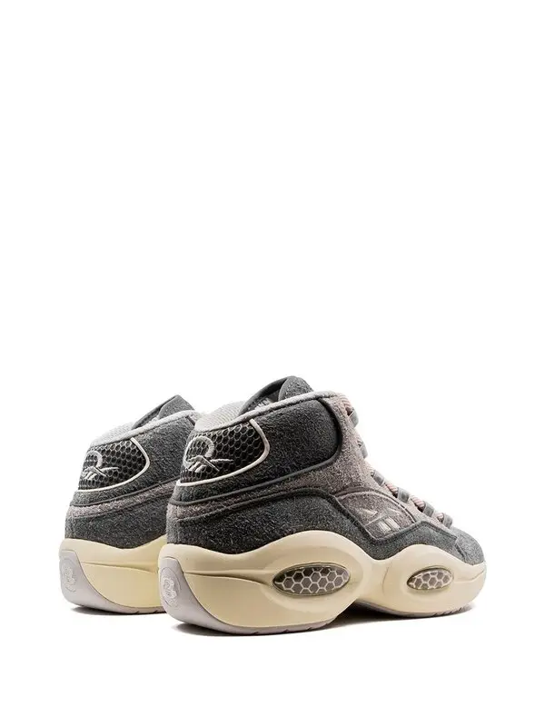REEBOK Question Mid Suede Sneakers - Grey