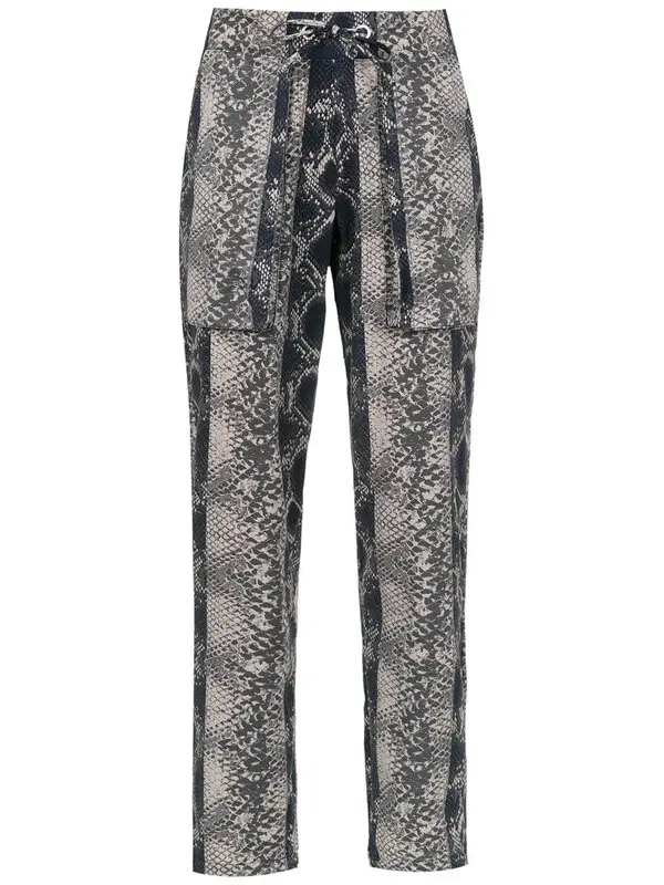 AMIR SLAMA Printed Trousers