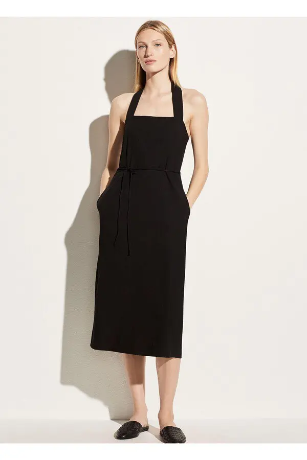 slim fit dress slacks Embellished Square Neck Mini Dress in White - 10 / Regular main image 1