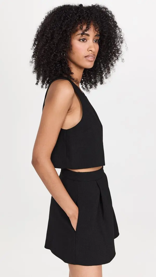 Black Halo Sanibel Two-piece Romper - Black