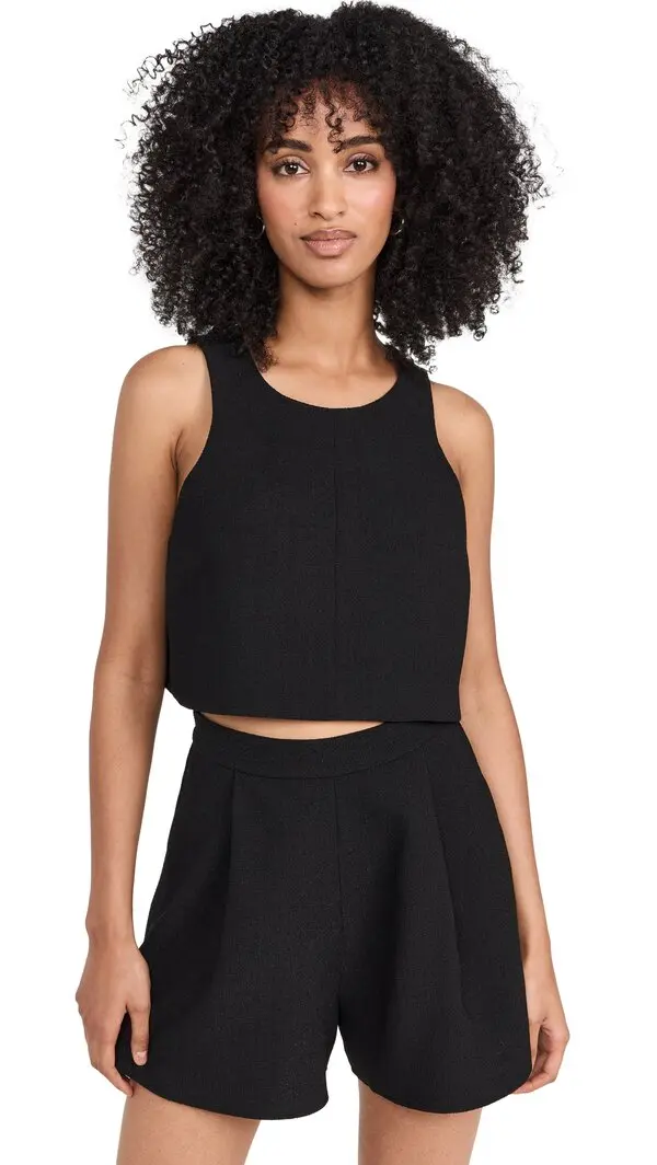 Black Halo Sanibel Two-piece Romper - Black
