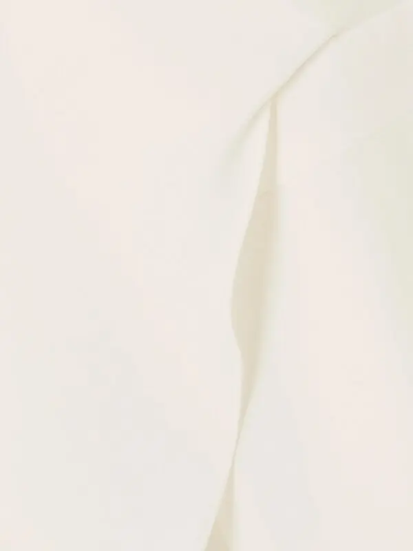Halston Cape-effect Draped Crepe Mini Dress