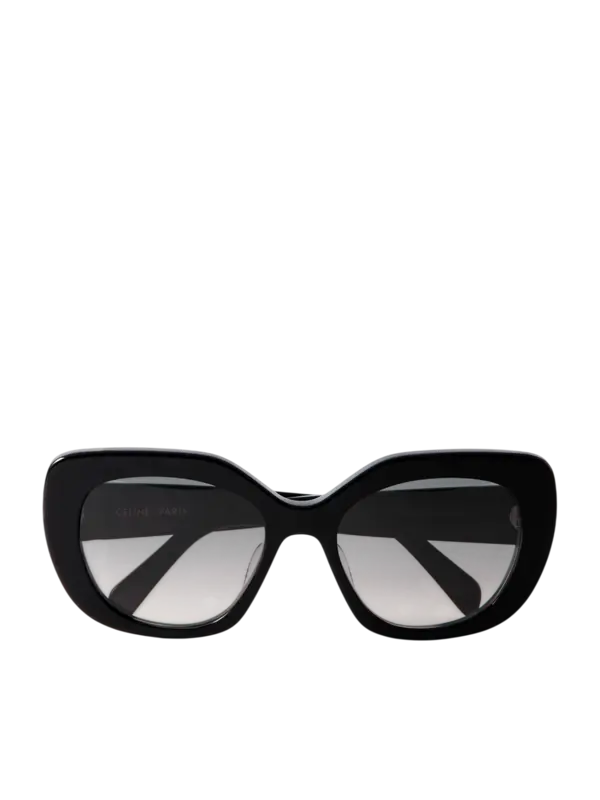 Celine Oversized Cat-eye Sunglasses - Black