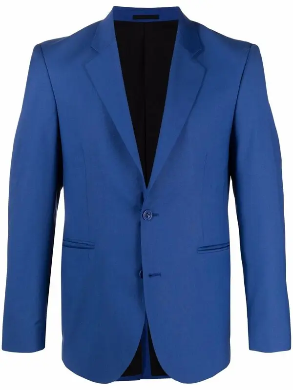 ÉTUDES STUDIO Single-breasted Tailored Blazer - Blue