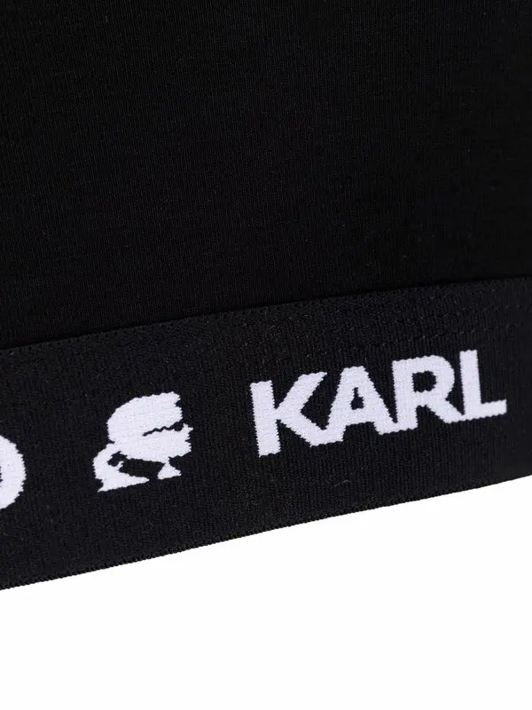 Karl Lagerfeld Logo-underband Bra