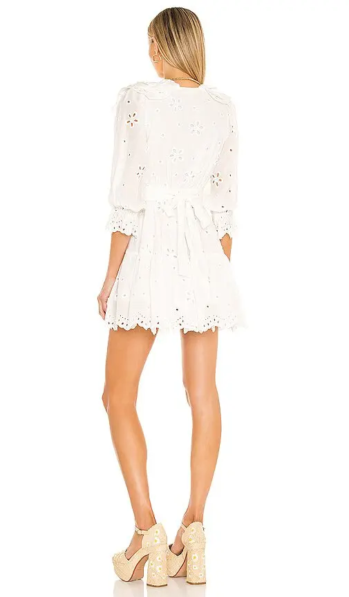 knee length dresses for ladies For Love and Lemons Ariana Mini Dress – TrenLend main image 1