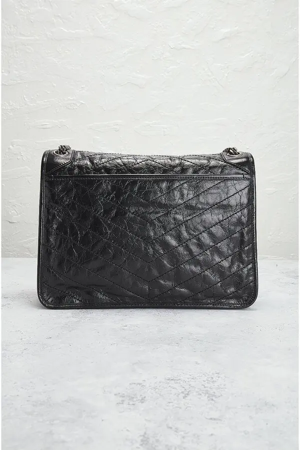 Saint Laurent Large Niki Chain Bag - Noir