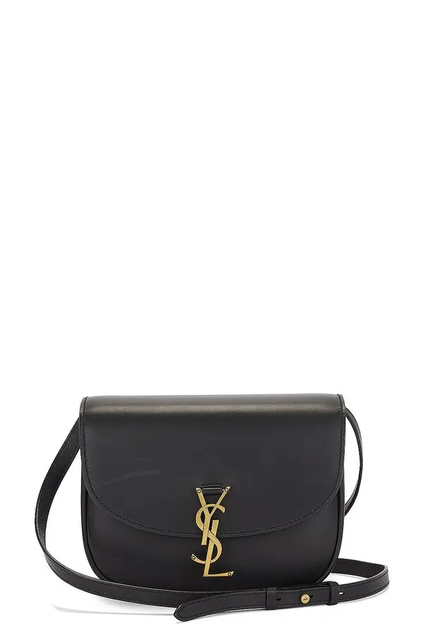 Saint Laurent Medium Kaia Satchel Bag - Nero