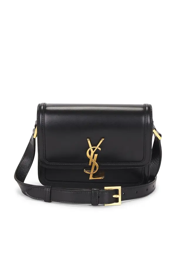 Saint Laurent Small Solferino Satchel - Nero