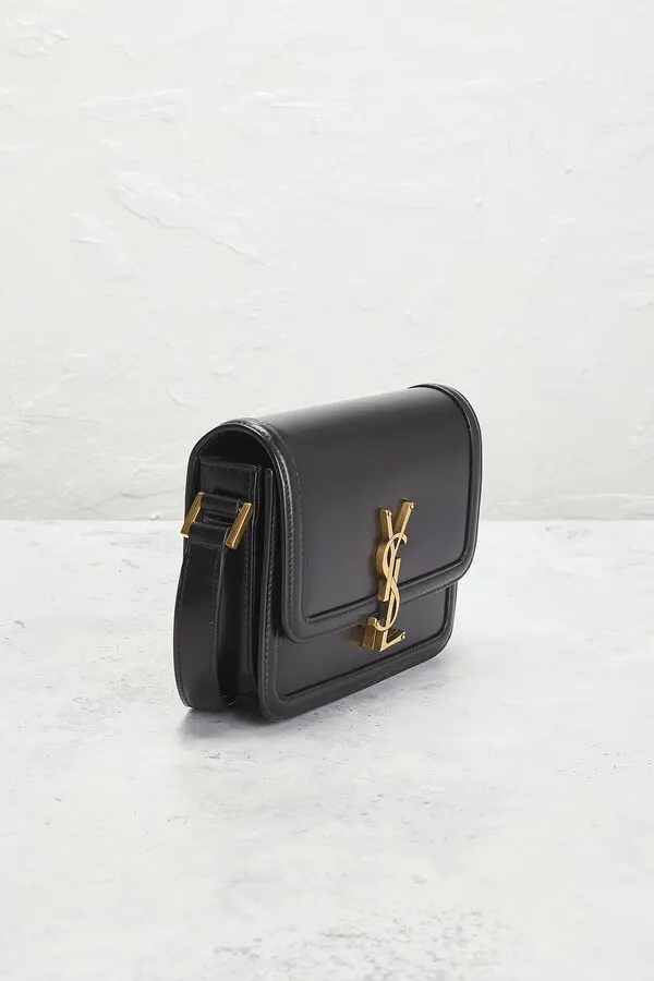 Saint Laurent Small Solferino Satchel - Nero