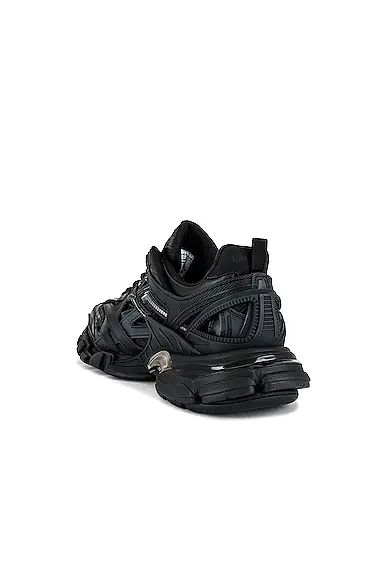 Balenciaga Track.2 Open Sneaker In Black - 25% Off | Editorialist