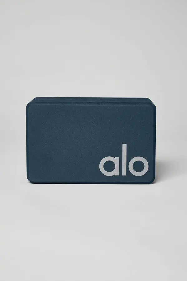 Alo Yoga Uplifting Yoga Block Mat - Eclipse/silver