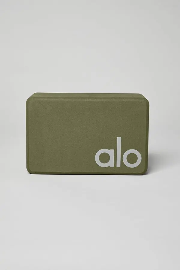 Alo Yoga Uplifting Yoga Block - Jungle/silver