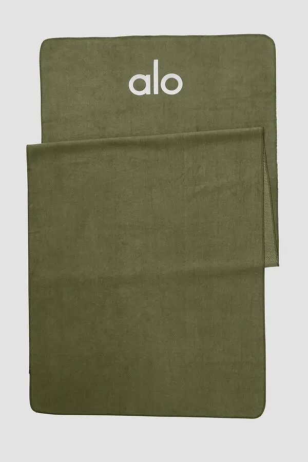 Alo Yoga Grounded No-slip Towel Yoga Mat - Jungle
