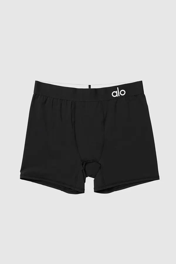 Alo Yoga Hero Performance Boxer Underwear - Black