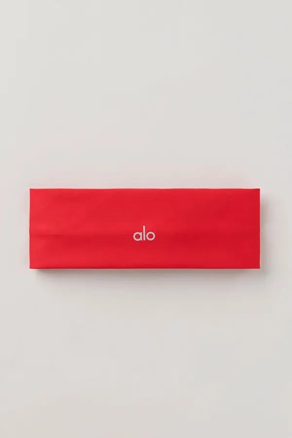 Alo Yoga Airlift Headband - Bright Red