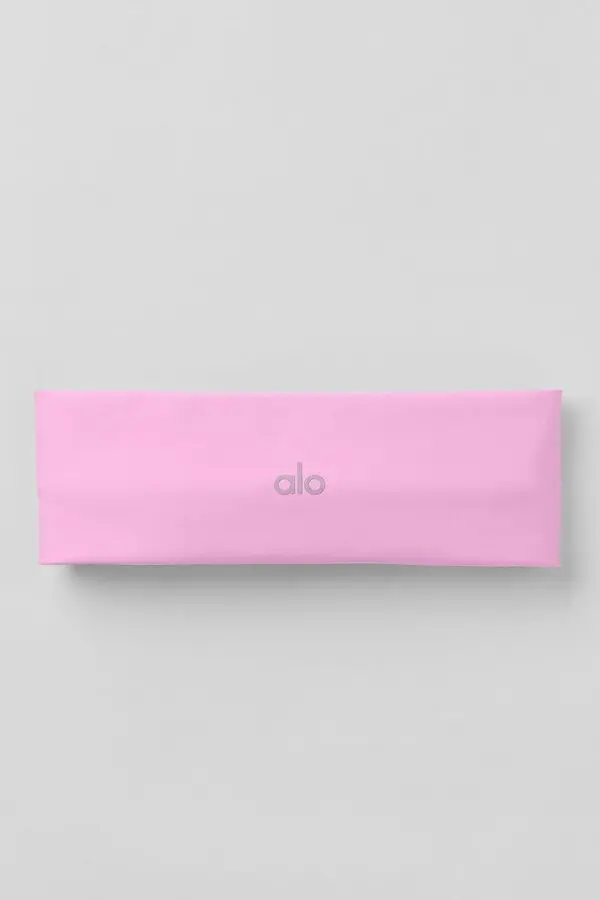 Alo Yoga Airlift Headband - Candy Heart Pink