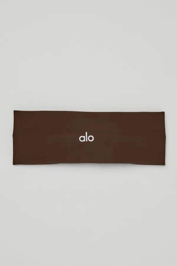 Alo Yoga Airlift Headband - Espresso