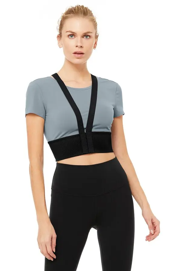 Alo Yoga Revolve Crop T-shirt