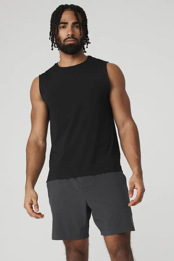 Alo Yoga Idol Performance Tank Top - Black