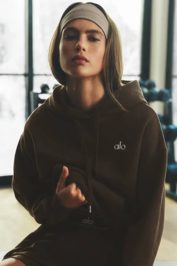 Alo Yoga Accolade Hoodie - Espresso