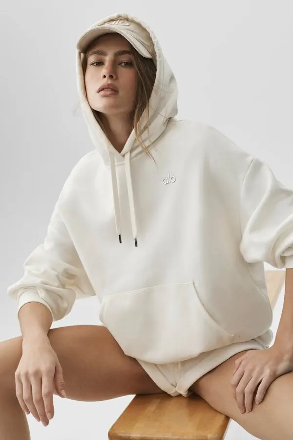 Alo Yoga Accolade Hoodie - Ivory