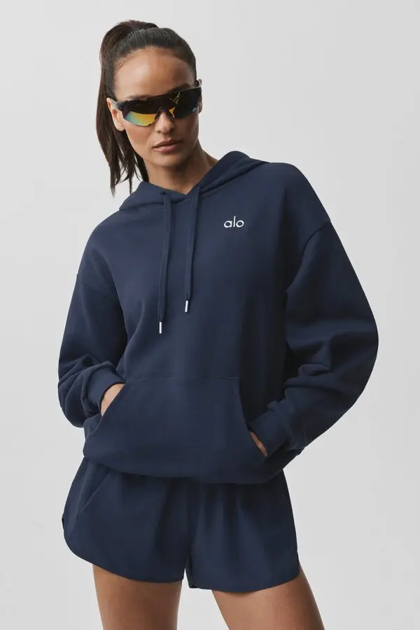 Alo Yoga Accolade Hoodie - Navy