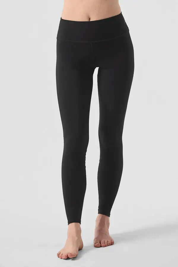 Alo Yoga High-waist Solid Vapor Legging