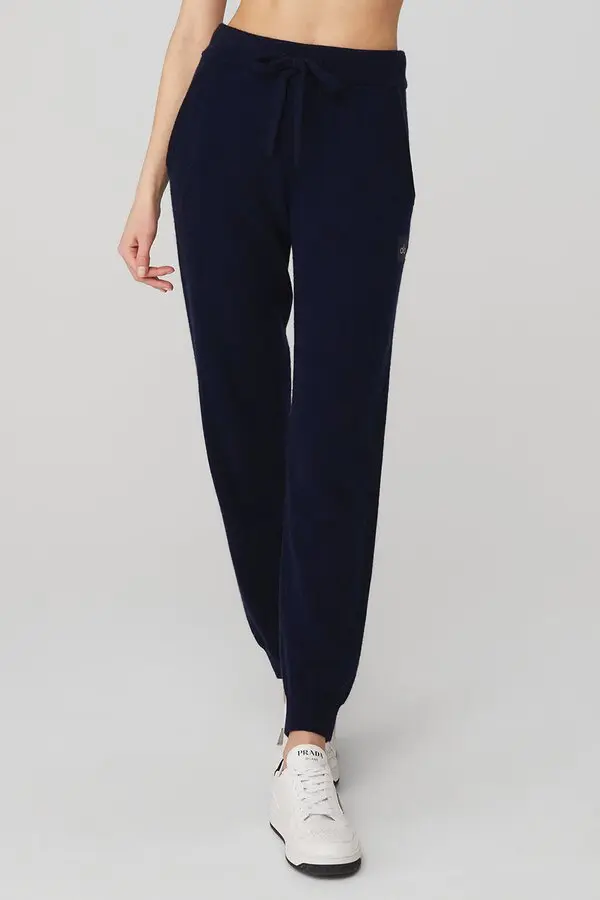 Alo Yoga High-waist Cashmere Jet Set Pants