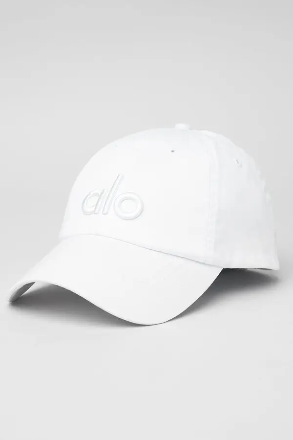 Alo Yoga Off-duty Cap - Bright White/white