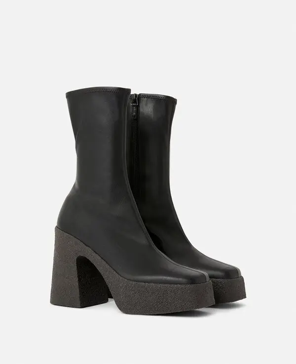 Stella McCartney Chunky Platform Boots - Black