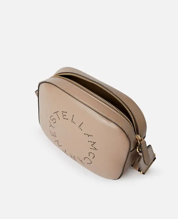 Stella McCartney Logo Camera Crossbody Bag - Moss