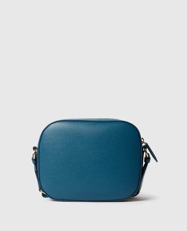 Stella McCartney Logo Camera Crossbody Bag - Teal