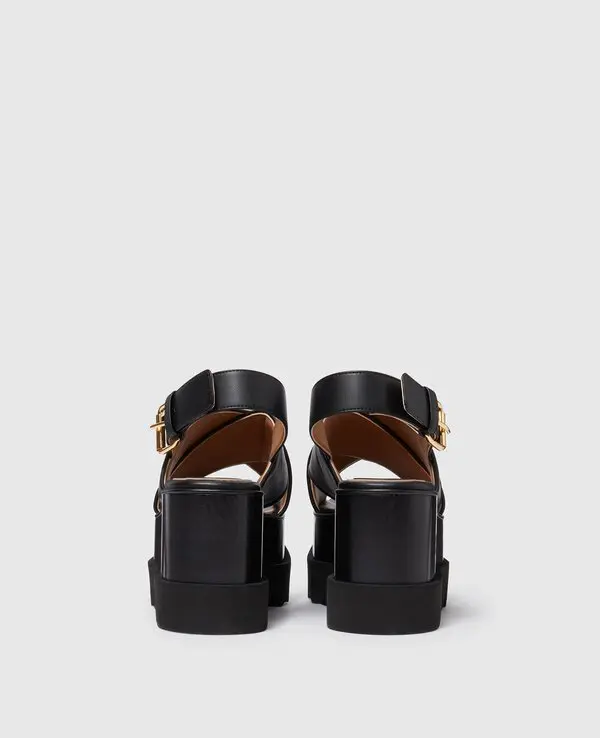 Stella McCartney Elyse Platform Sandals - Black