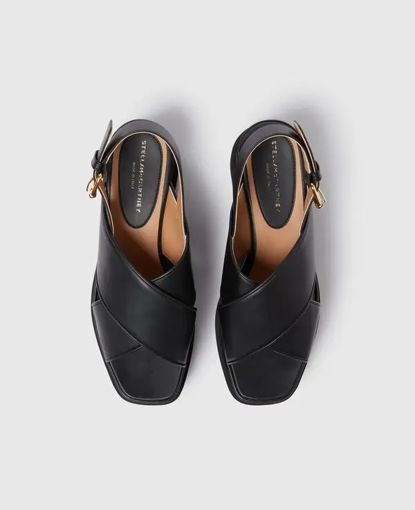 Stella McCartney Elyse Platform Sandals - Black