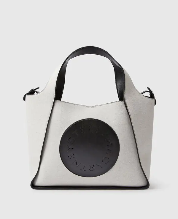 Stella McCartney Logo Crossbody Tote Bag - Black