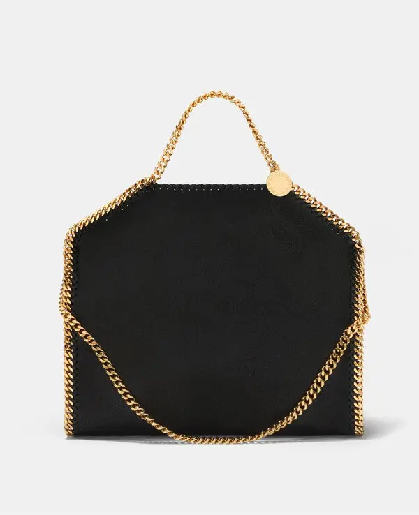 Stella McCartney Falabella Fold-over Tote Bag - Black