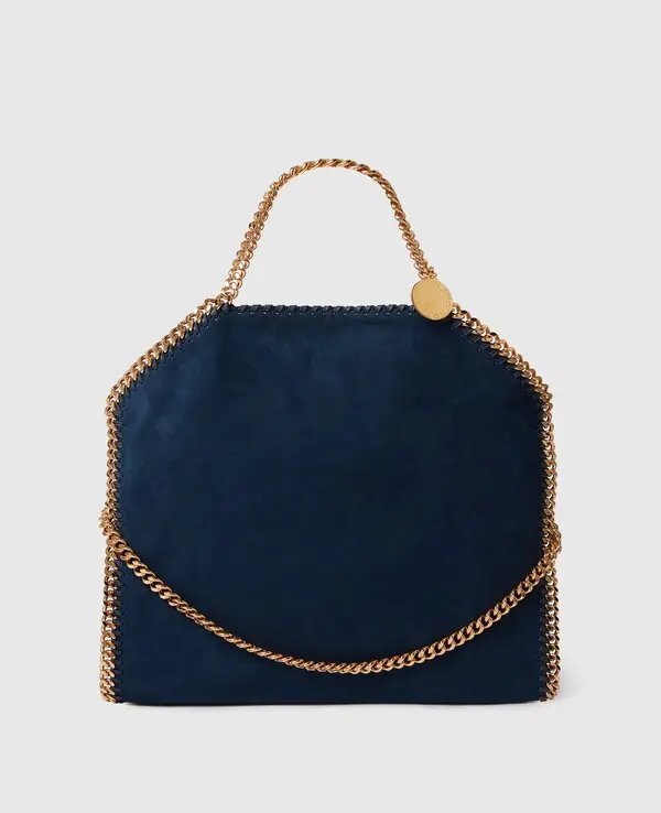 Stella McCartney Falabella Fold-over Tote Bag - Navy