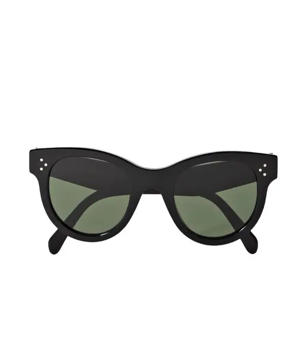 Celine Round-frame Sunglasses - Black
