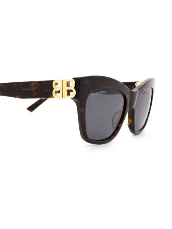 Balenciaga Tortoiseshell Cat-eye Frame Sunglasses