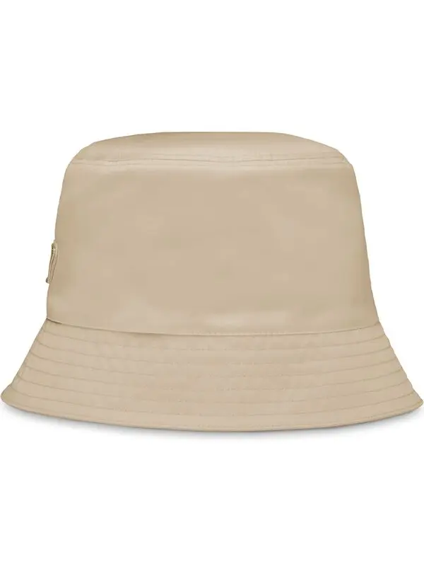 Prada Re-nylon Bucket Hat - Neutrals