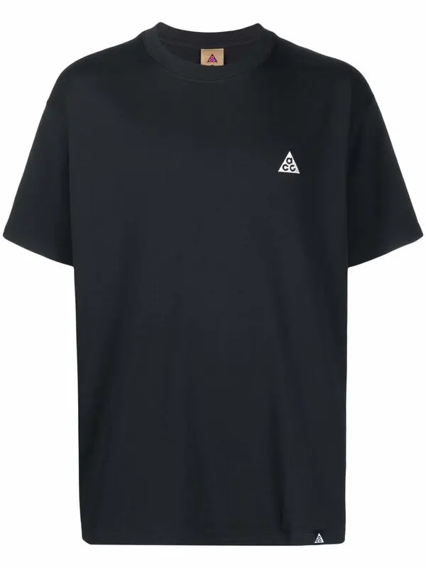 Nike Embroidered-logo T-shirt - Black
