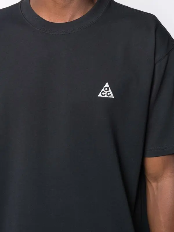 Nike Embroidered-logo T-shirt - Black
