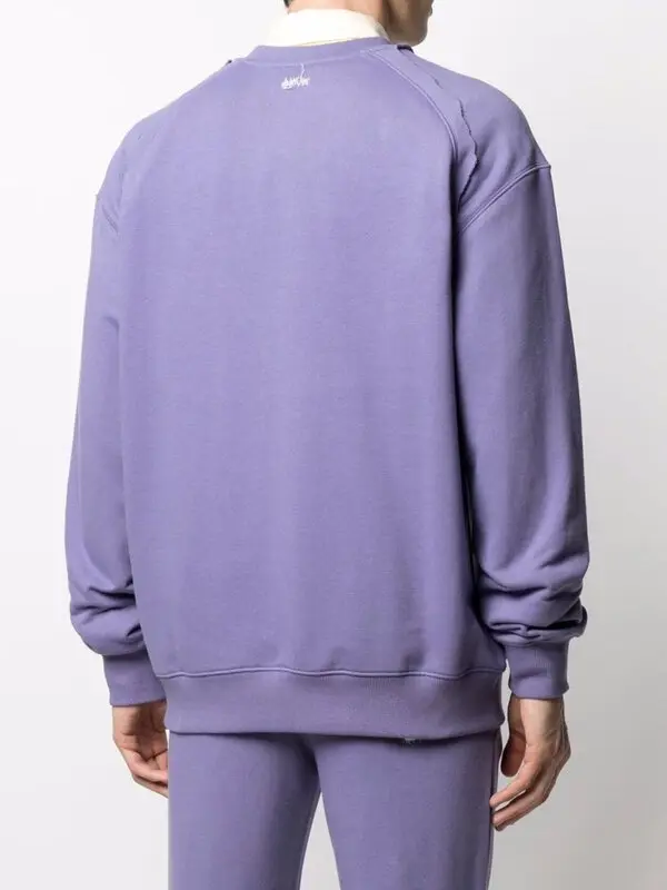 ADER ERROR Embroidered Logo Cotton Sweatshirt