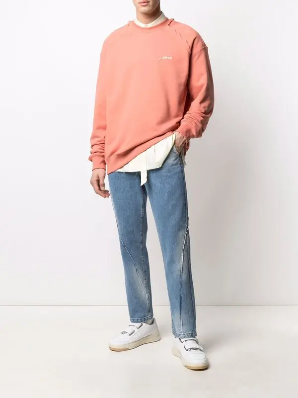 ADER ERROR Embroidered Cotton Sweatshirt