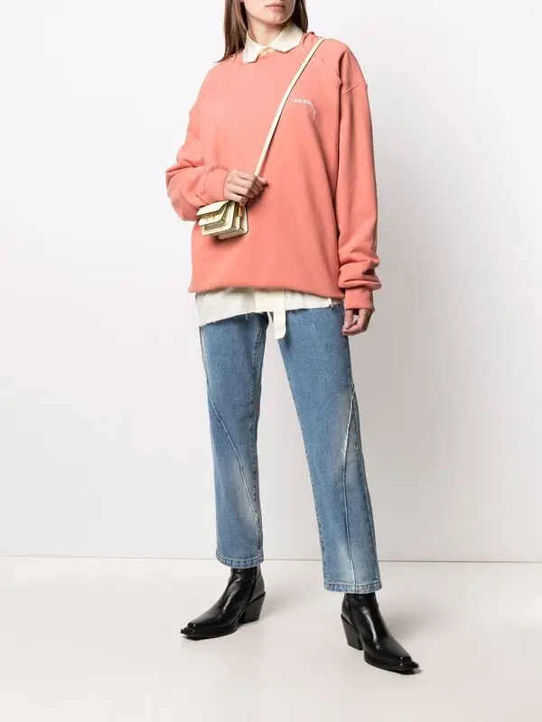 ADER ERROR Embroidered Cotton Sweatshirt