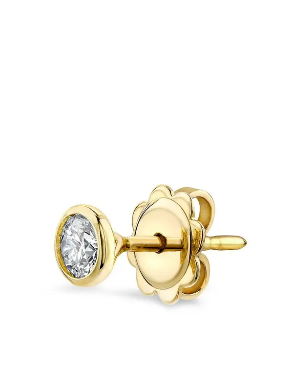 PRAGNELL 18kt Yellow Diamond Stud Earrings