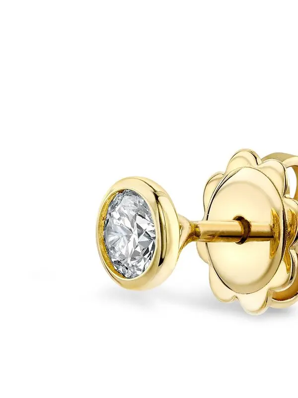 PRAGNELL 18kt Yellow Diamond Stud Earrings