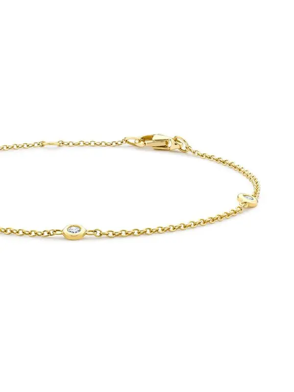 PRAGNELL 18kt Yellow Sundance Diamond Bracelet - Gold