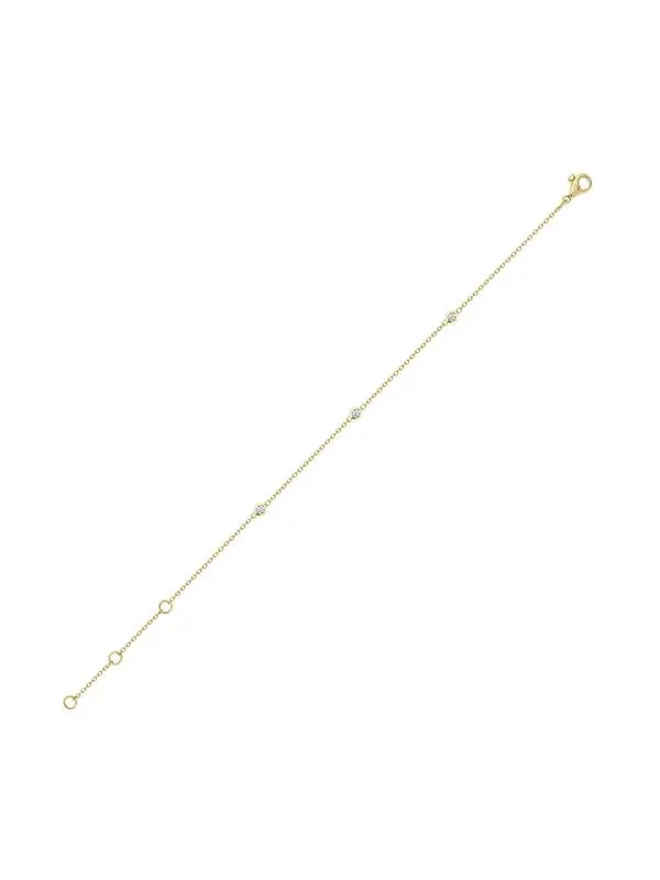 PRAGNELL 18kt Yellow Sundance Diamond Bracelet - Gold